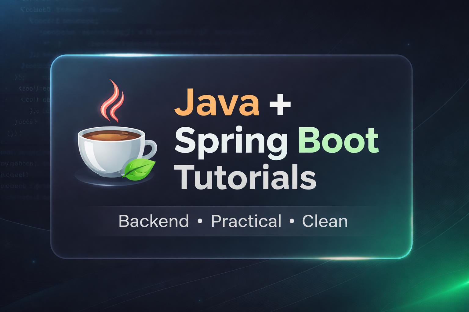 Page 1 | Programming Tutorials Blog | Learn Java, Spring & More
